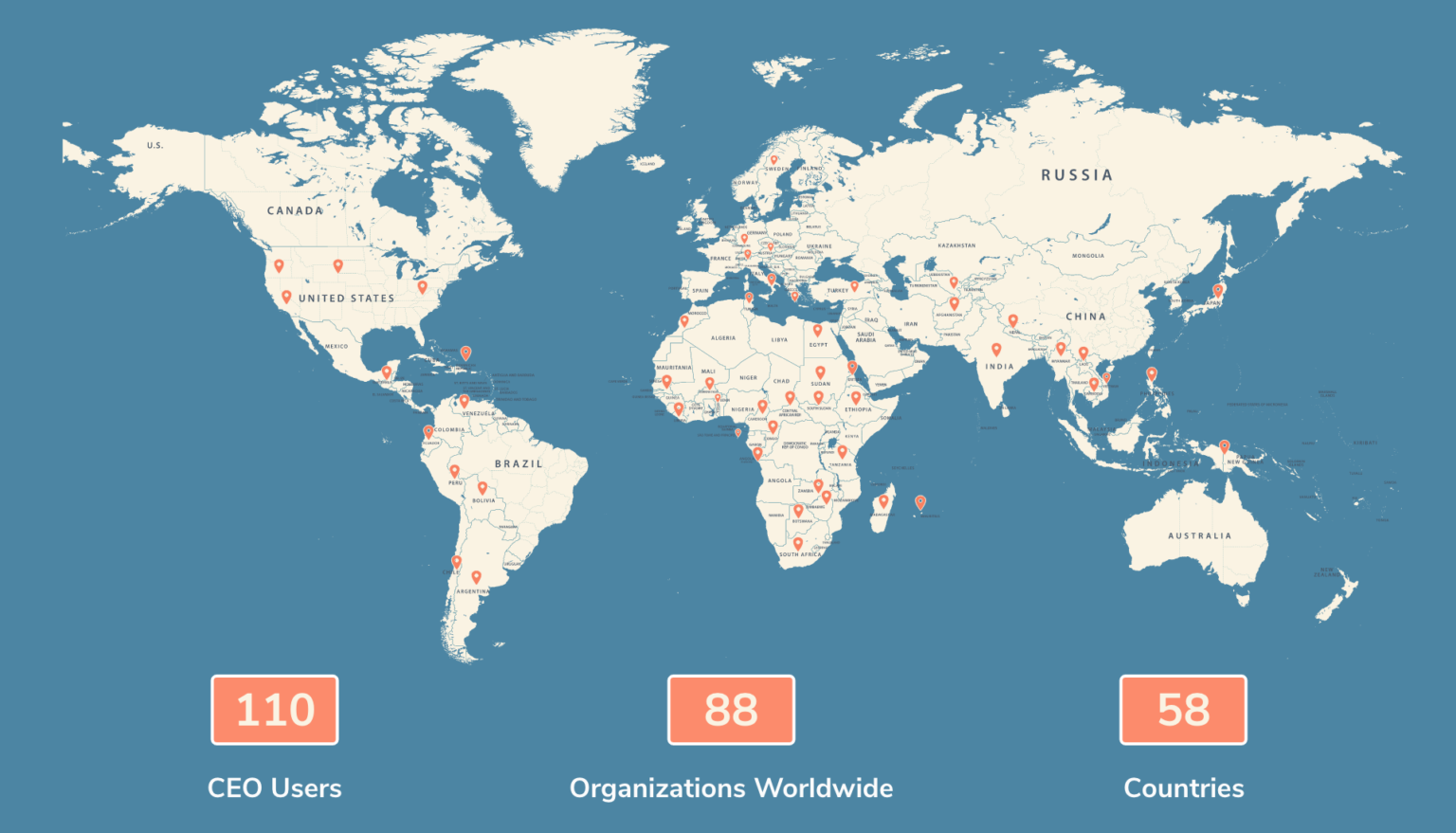 CEO Survey Reveals Dedicated Worldwide User Base