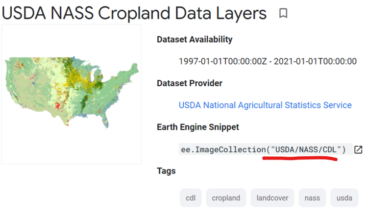 Using your own data in CEO: Connecting GEE raster data